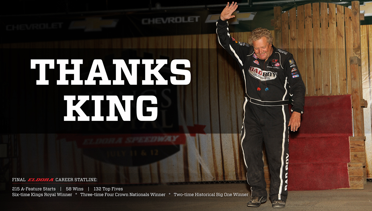 Kinser Says Racing Career Likely Over – Eldora Speedway