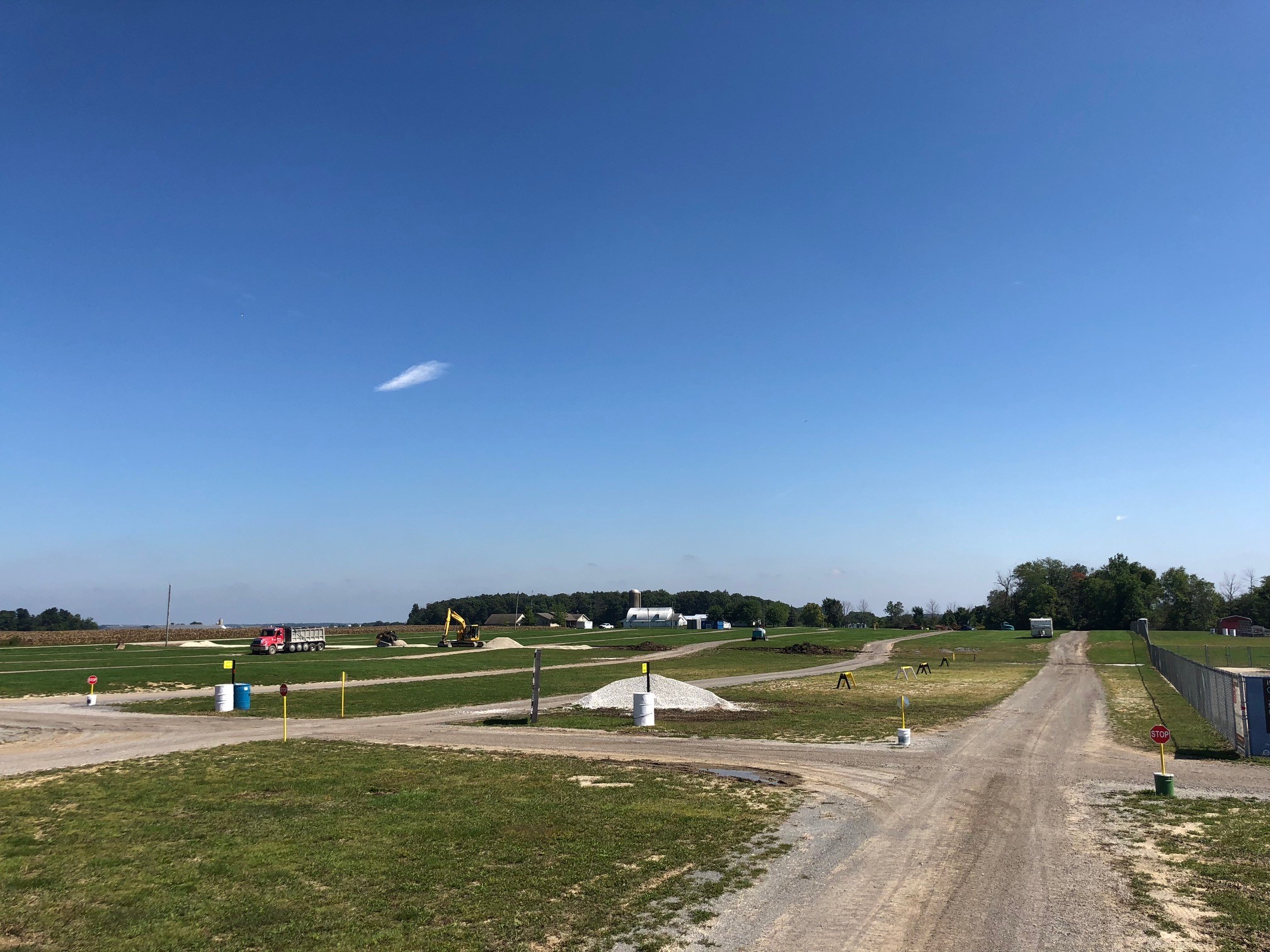 CONSTRUCTION BEGINS ON EVEN MORE CAMPSITES FOR THE RESCHEDULED WORLD ...