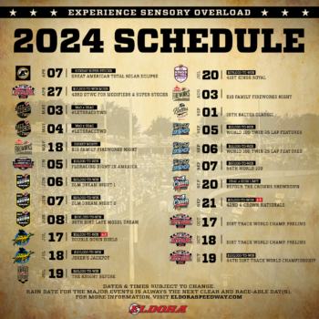 Schedule For Eldora Speedway
